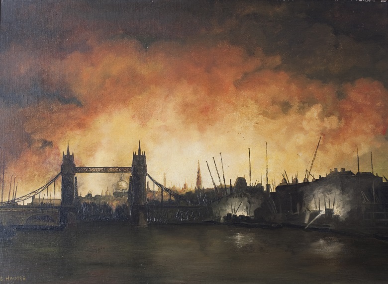 ArtDependence | London’s Historic Blitz Firefighters’ Wartime Paintings ...