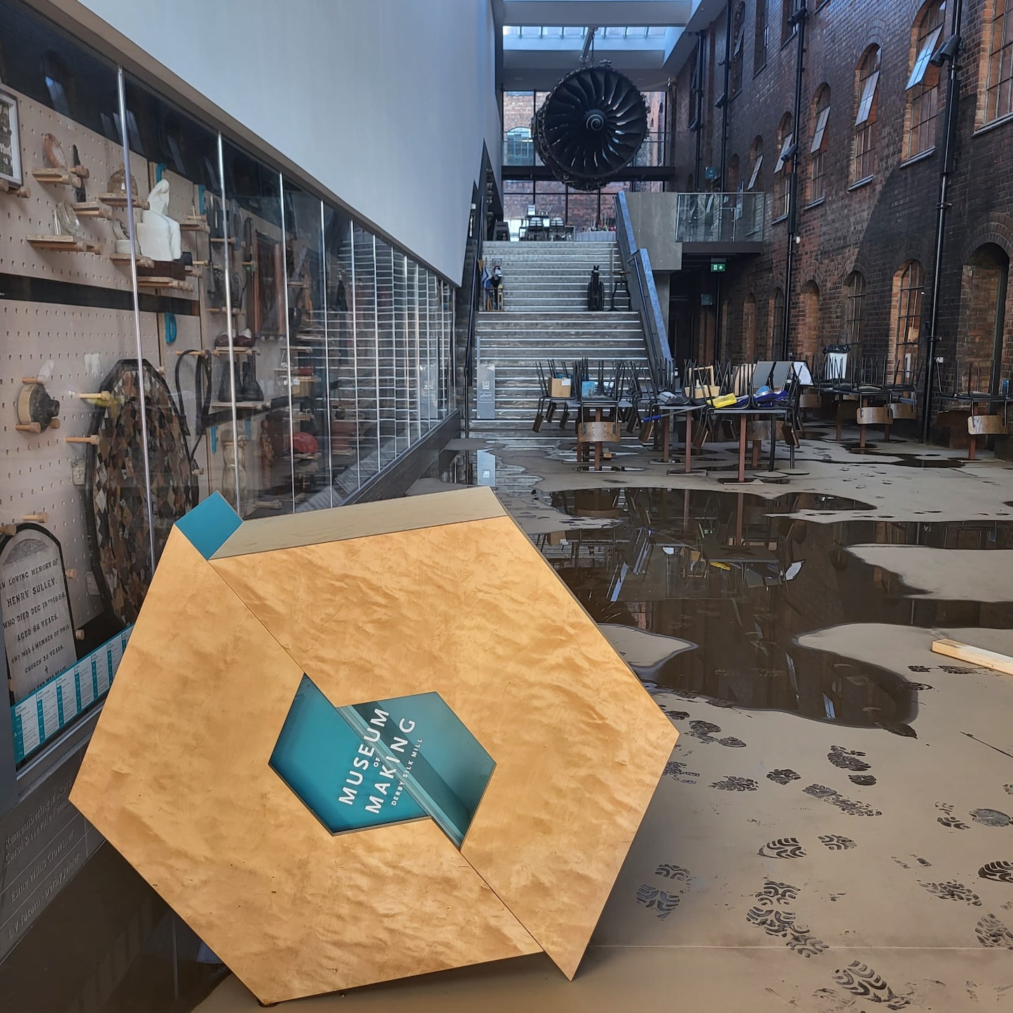 ArtDependence | Flooding causes Damage to the Museum of Making in Derby ...