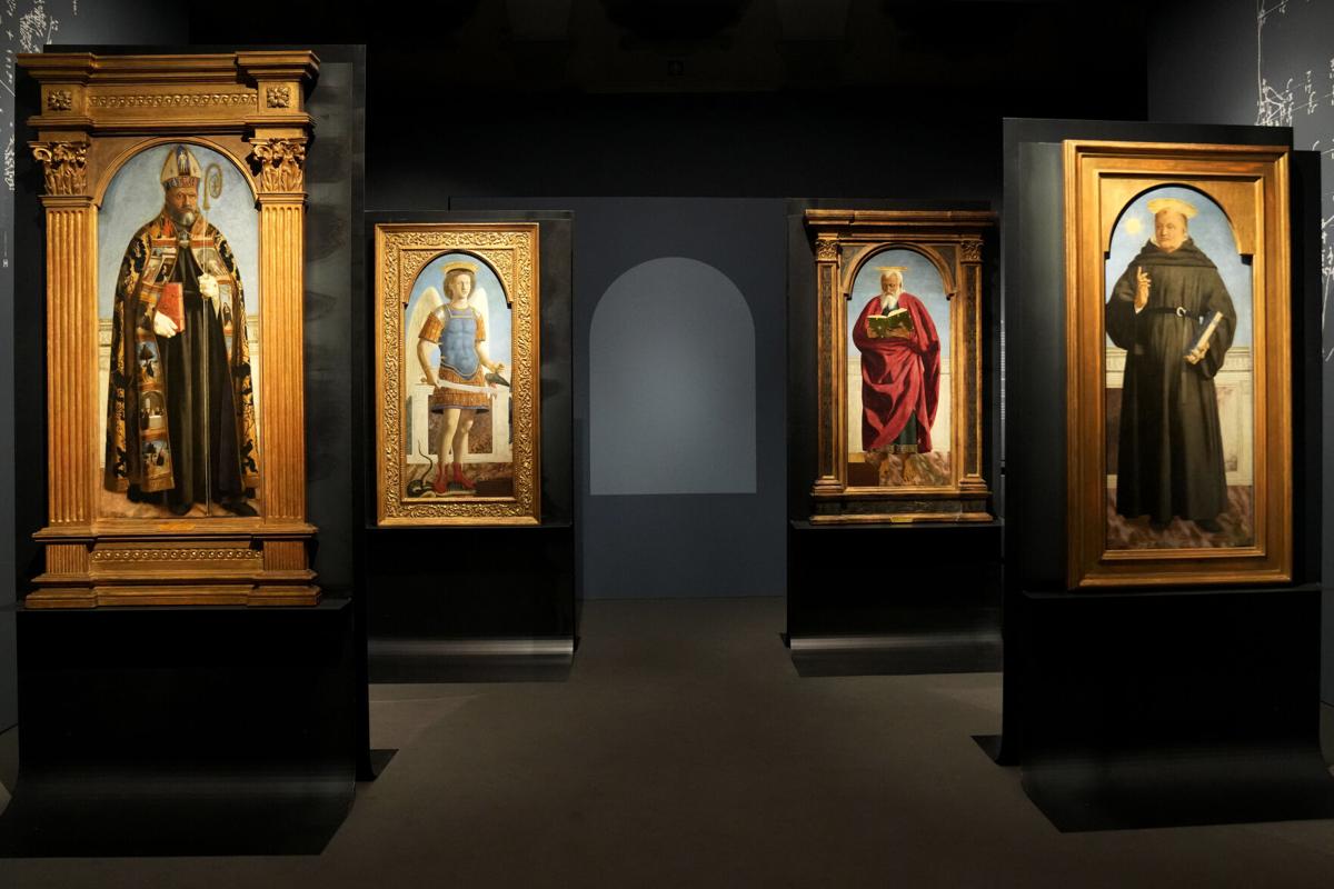 ArtDependence | Piero della Francesca The Augustinian Polyptych ...