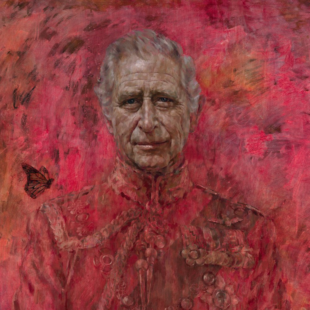 ArtDependence | Portrait of King Charles III unveiled at Buckingham Palace